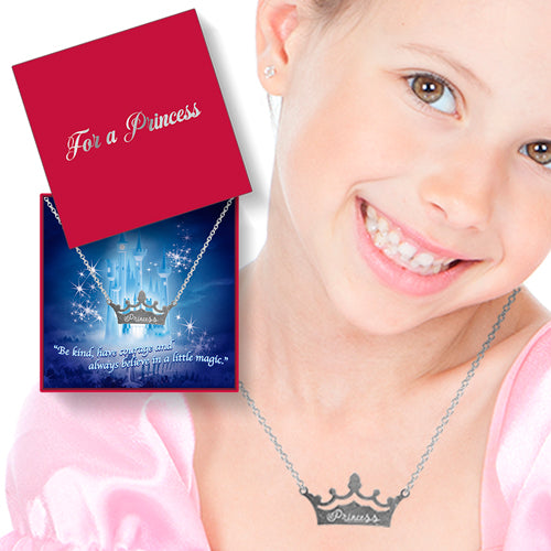 PRINCESS CROWN NECKLACE – HolidayShopCloseouts
